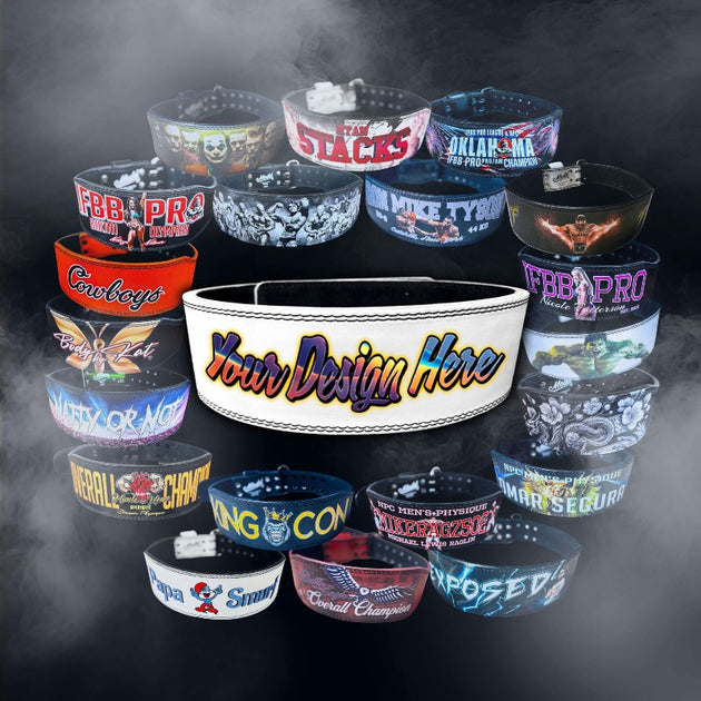 Custom Weightlifting Belts – Aesthreadics | Custom Weight Lifting Belts ...