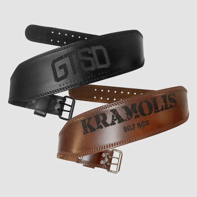 Tapered Weight Lifting Belts [Custom Engraved Design] – Aesthreadics ...