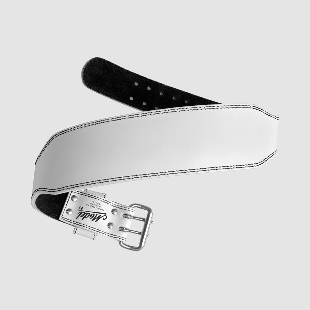 Model 23 Custom Premium White Tapered Weight Belt (UV Color Print ...