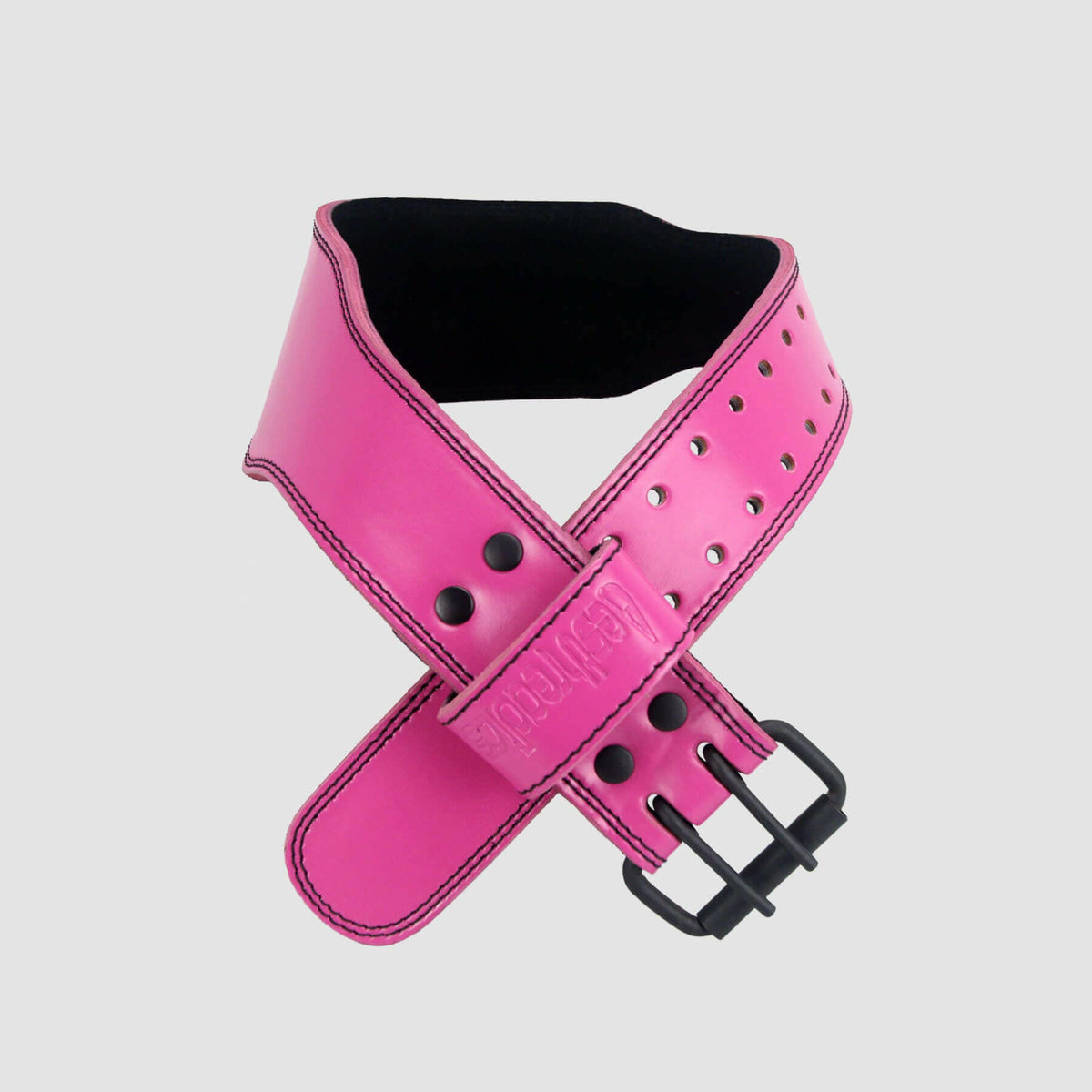 Pink Tapered Weight Lifting Belt (Custom Color Design) – Aesthreadics ...